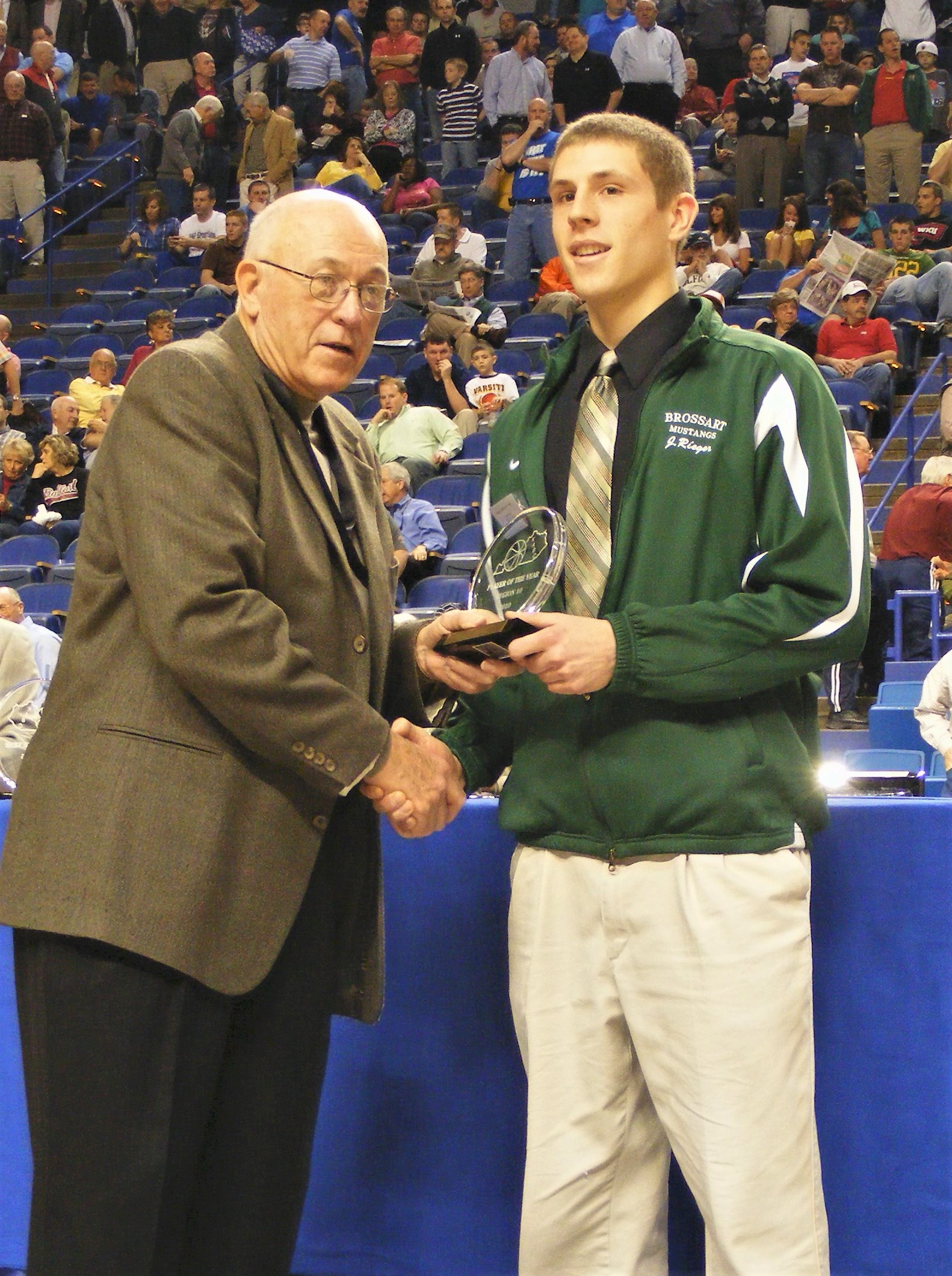 Mustang Legend Jacob Rieger ’10