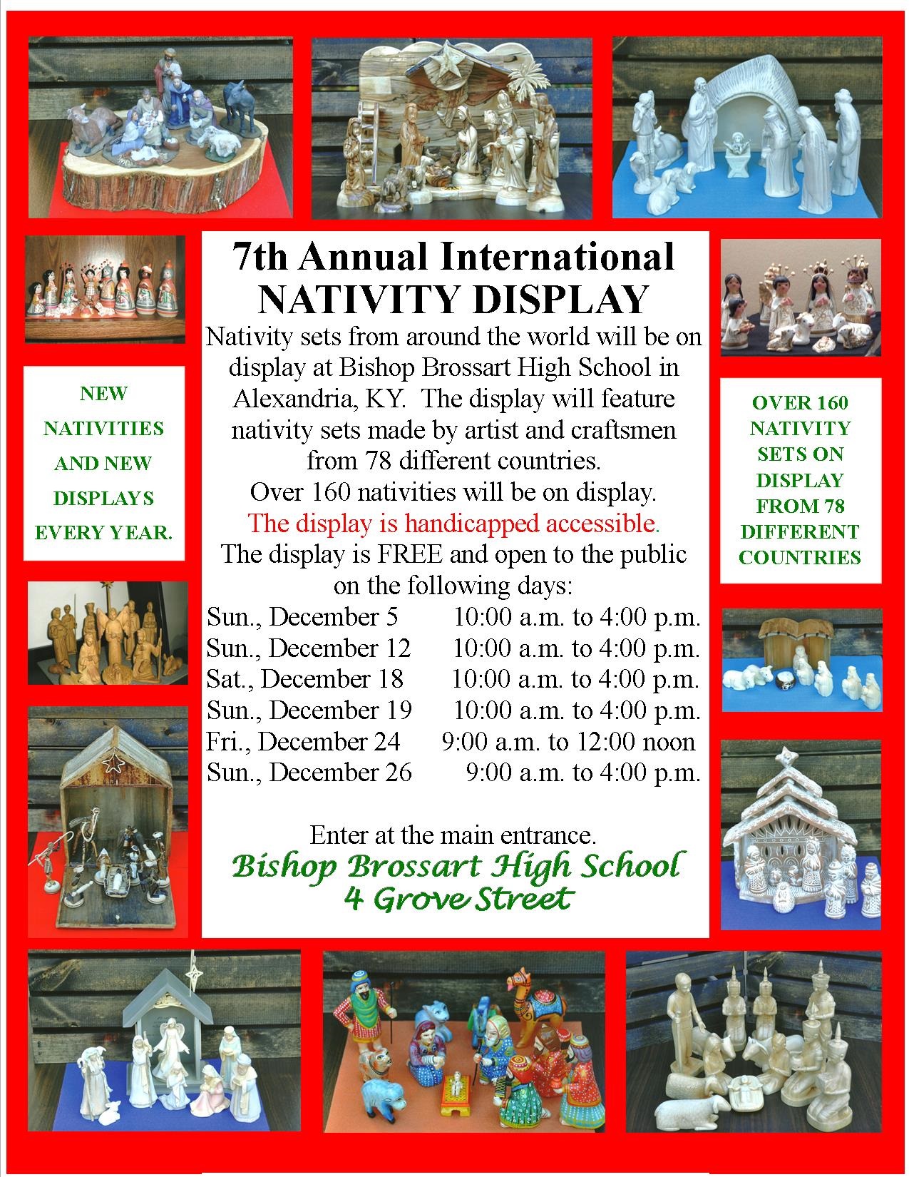 7th Annual Dave Schuh International Nativity Scene Show Opens Sunday ...