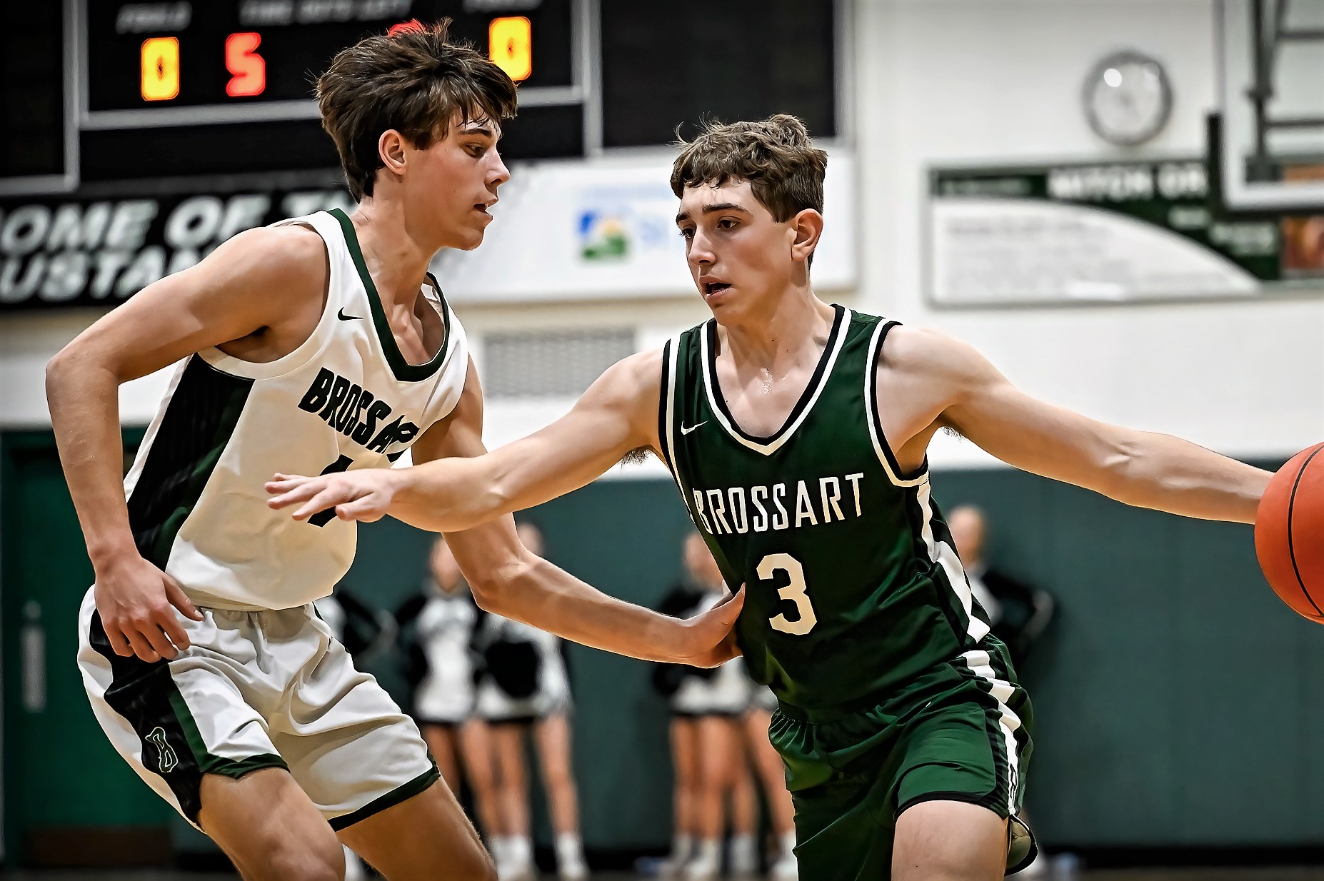 Bob/Ted Jackson Green-White Night Photo Array – Boys BBall G-White ...