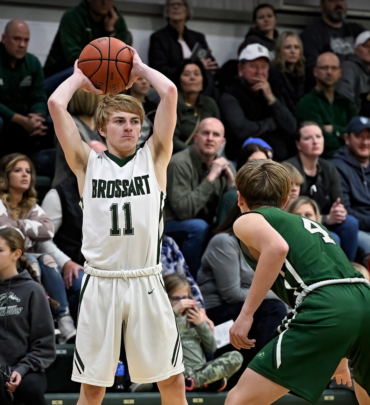 Bob/Ted Jackson Green-White Night Photo Array – Boys BBall G-White ...