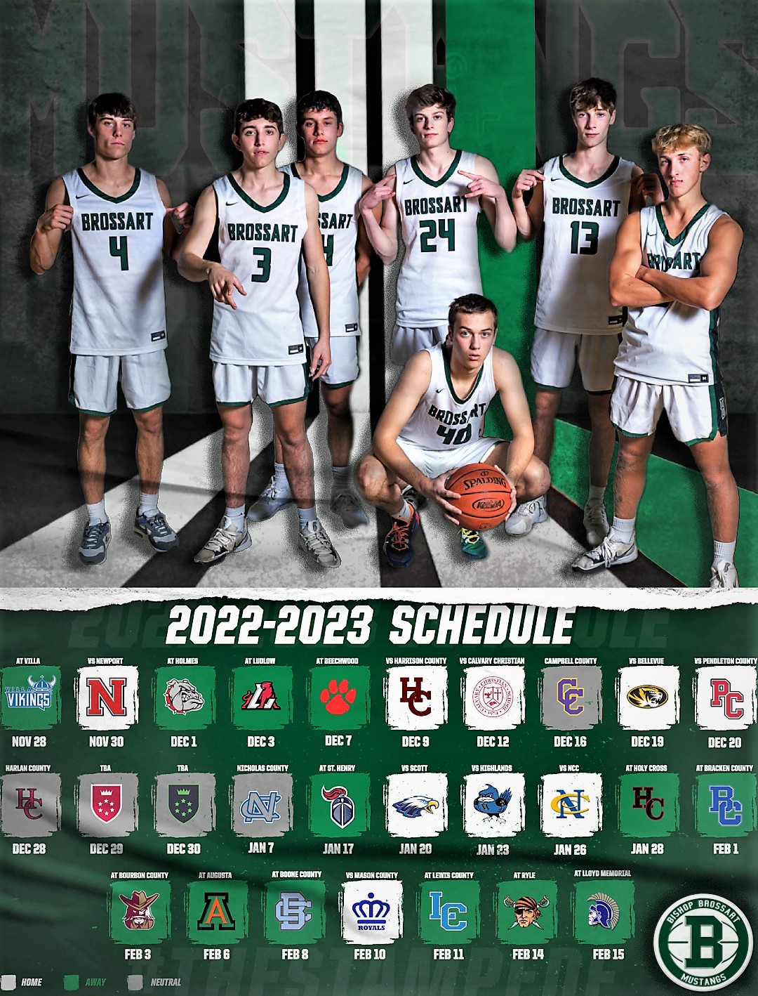 John Ridder Graphic Features To Highlight All Seven Mustang Seniors ...