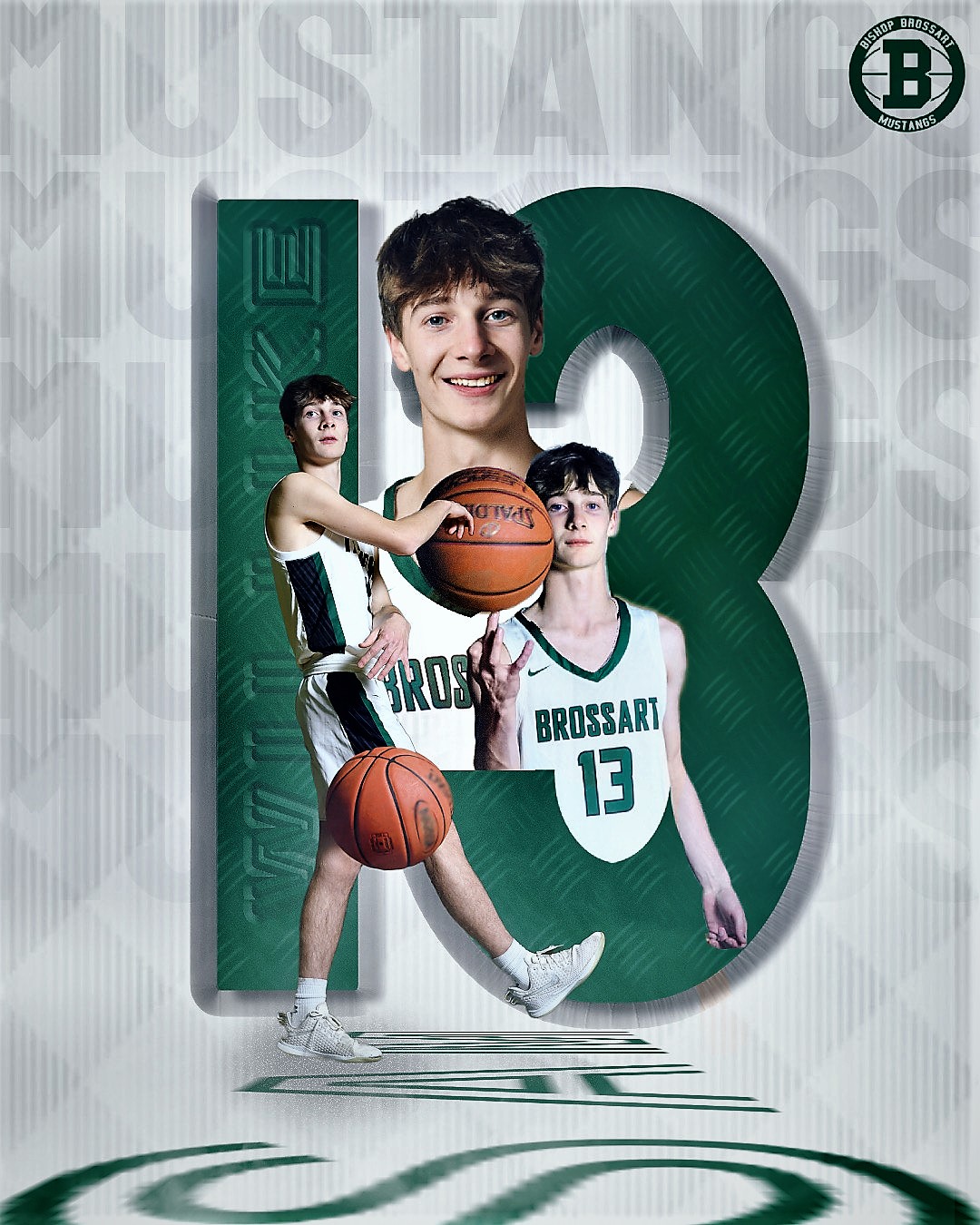 John Ridder Graphic Features To Highlight All Seven Mustang Seniors ...